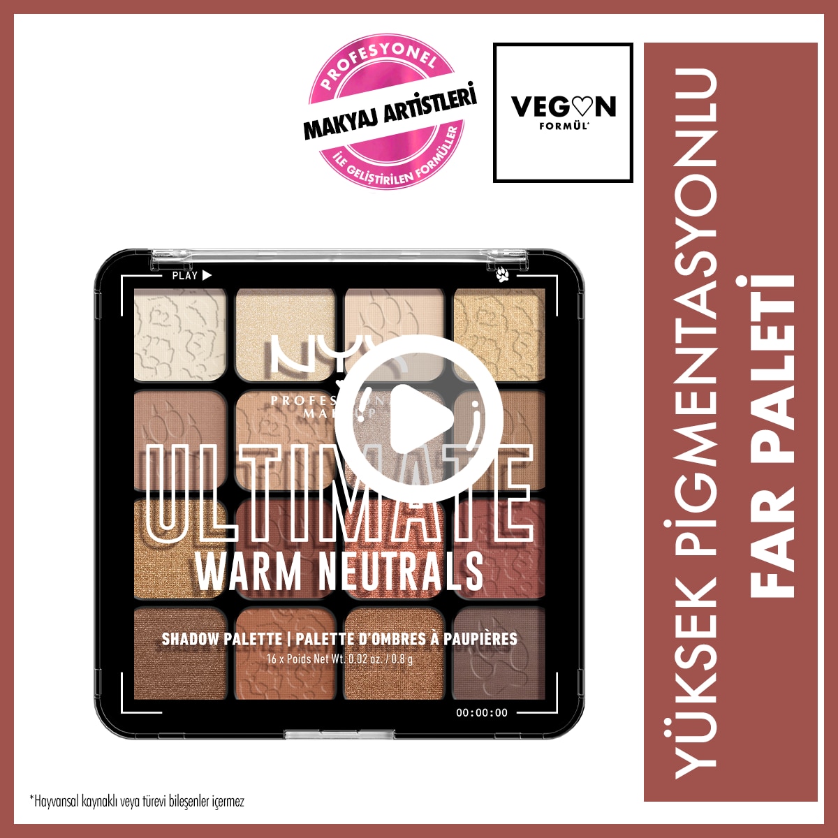 Nyx ultimate far paleti store